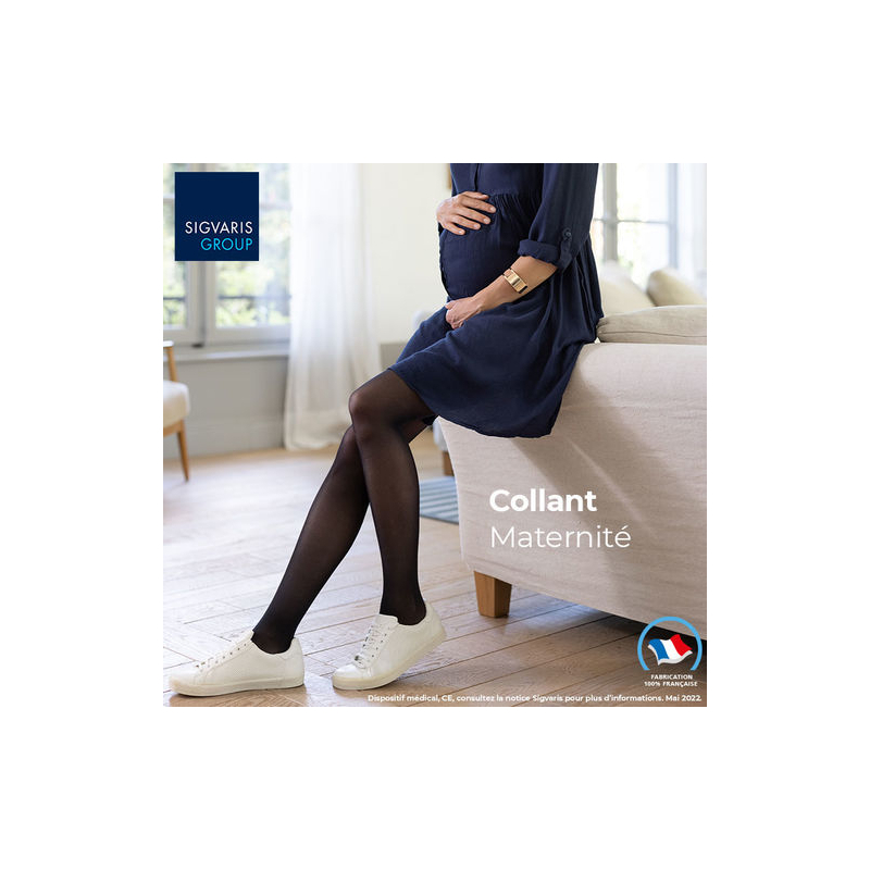 Collant de maternité transparent Sigvaris Classe 2
