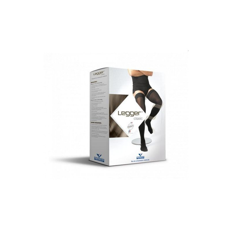 Bas de Contention Legger Casual Coton Homme Classe 3