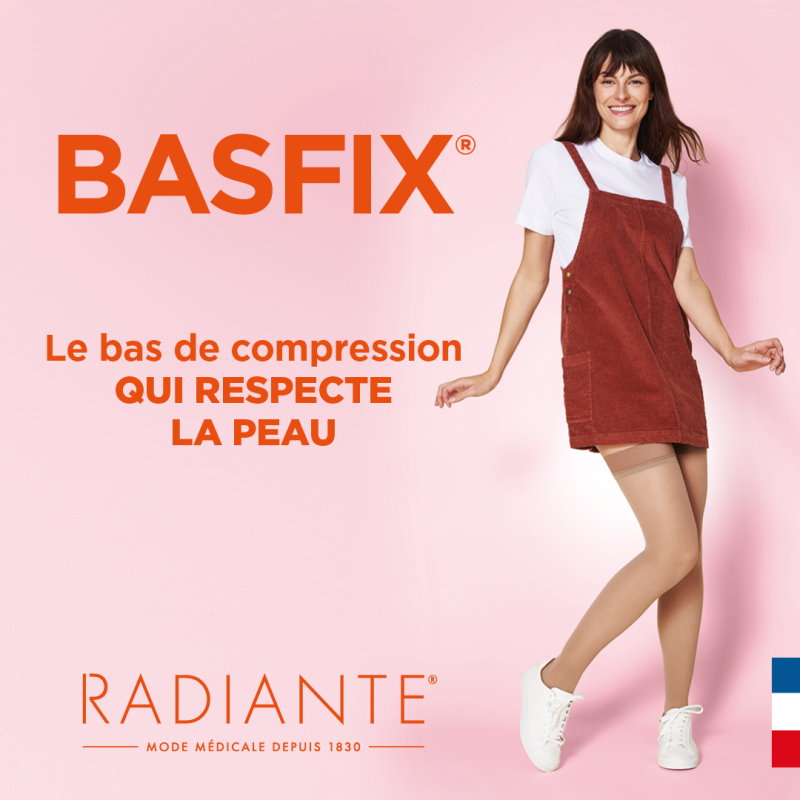 Bas de contention Microvoile Basfix Radiante Classe 2